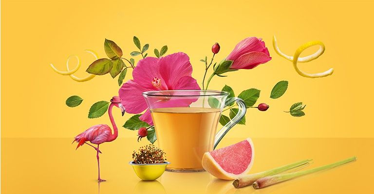 Pink Pamplemousse - Infusion biologique aromatisée en capsules ...